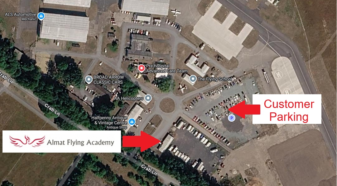 Almat at Halfpenny Green, West Midlands | Almat Flying Academy